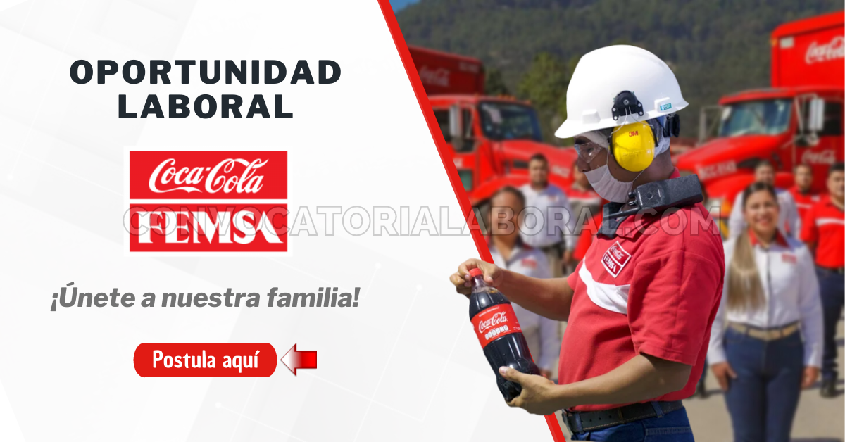 Trabajos Coca-Cola FEMSA, la reconocida empresa contratara repartidores ...